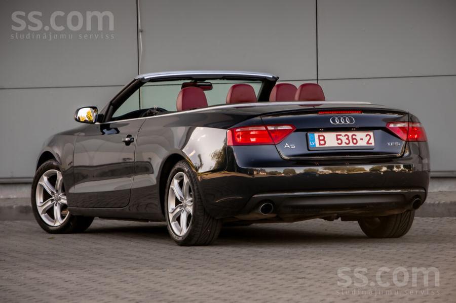 Melns Audi A5 2014 Jelgava, ar dzinēja tilpumu 1.80 L un nobraukumu 0 tūkst. km par 13990 €, foto 15 vietnē AUTOMOTO.COM.LV