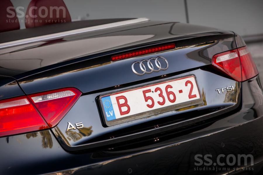 Melns Audi A5 2014 Jelgava, ar dzinēja tilpumu 1.80 L un nobraukumu 0 tūkst. km par 13990 €, foto 16 vietnē AUTOMOTO.COM.LV