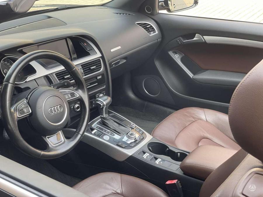 Black Audi A5 2014 in Klaipeda, with an engine capacity of 1.98 L and mileage of 153 thousand km for 12700 €, photo 13 on AUTOMOTO.COM.LV