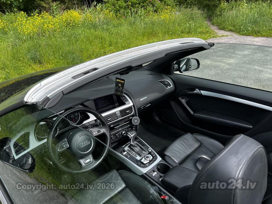 Black Audi A5 2015 in Tallinn, with an engine capacity of 2.00 L and mileage of 170 thousand km for 16200 €, photo 13 on AUTOMOTO.COM.LV