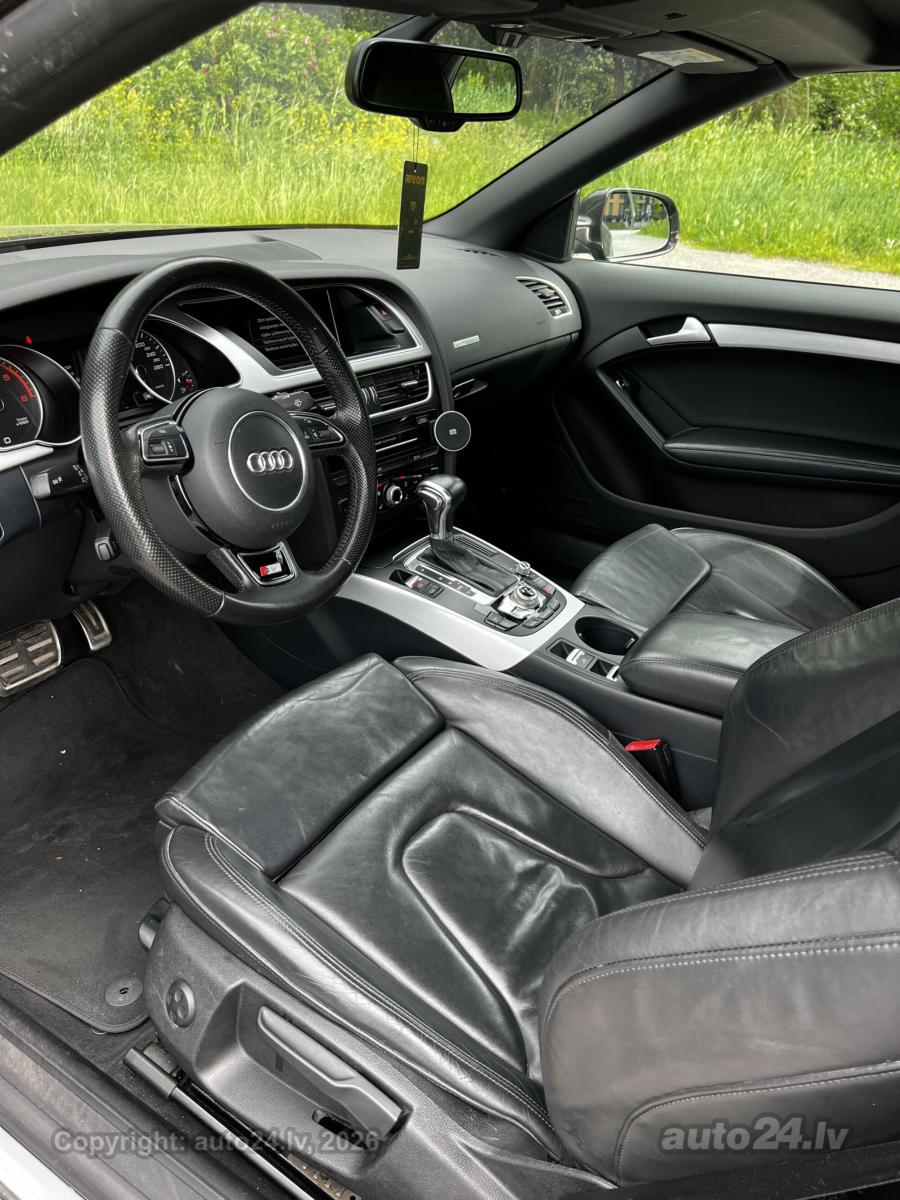 Black Audi A5 2015 in Tallinn, with an engine capacity of 2.00 L and mileage of 170 thousand km for 16200 €, photo 23 on AUTOMOTO.COM.LV