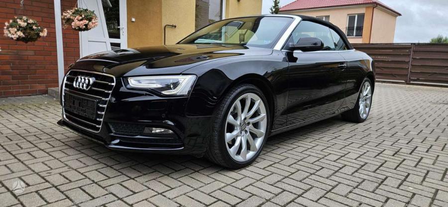Black Audi A5 2016 in Telschi, with an engine capacity of 1.97 L and mileage of 220 thousand km for 12300 €, photo 6 on AUTOMOTO.COM.LV