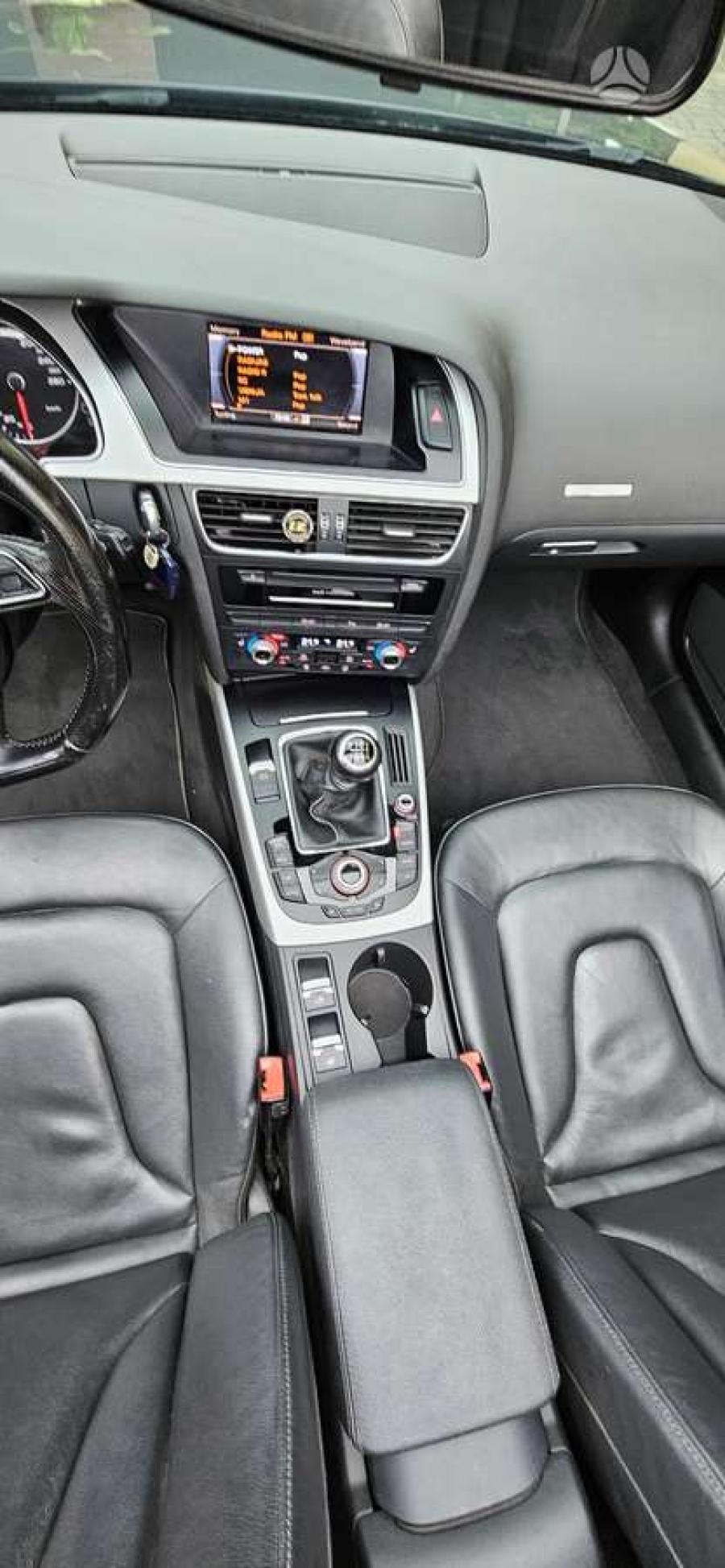 Black Audi A5 2016 in Telschi, with an engine capacity of 1.97 L and mileage of 220 thousand km for 12300 €, photo 17 on AUTOMOTO.COM.LV
