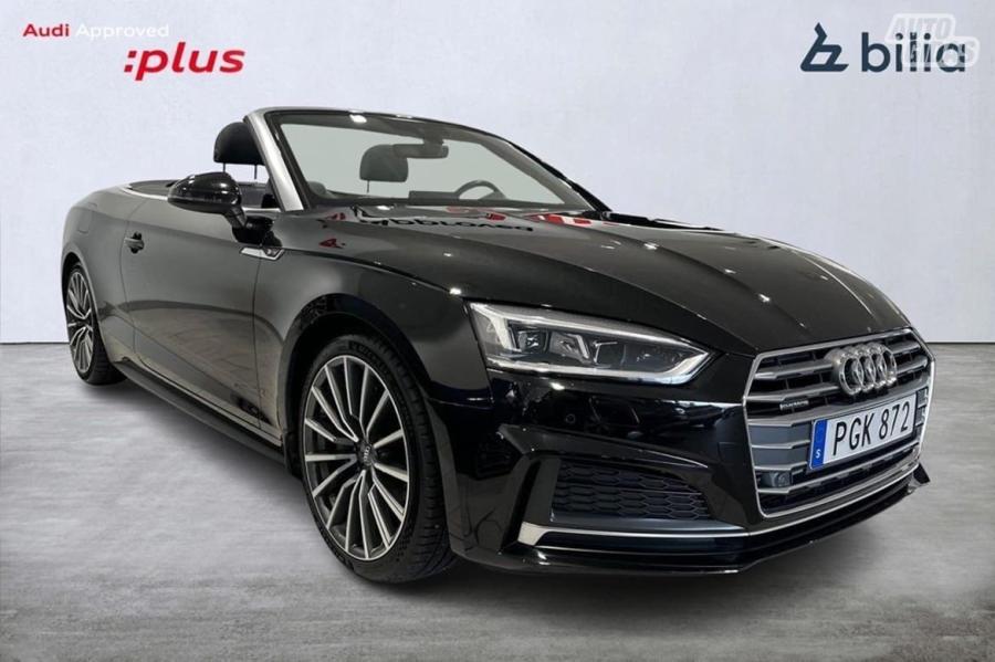 Black Audi A5 2017 in Kaunas, with an engine capacity of 0.00 L and mileage of 34 thousand km for 35652 €, photo 17 on AUTOMOTO.COM.LV