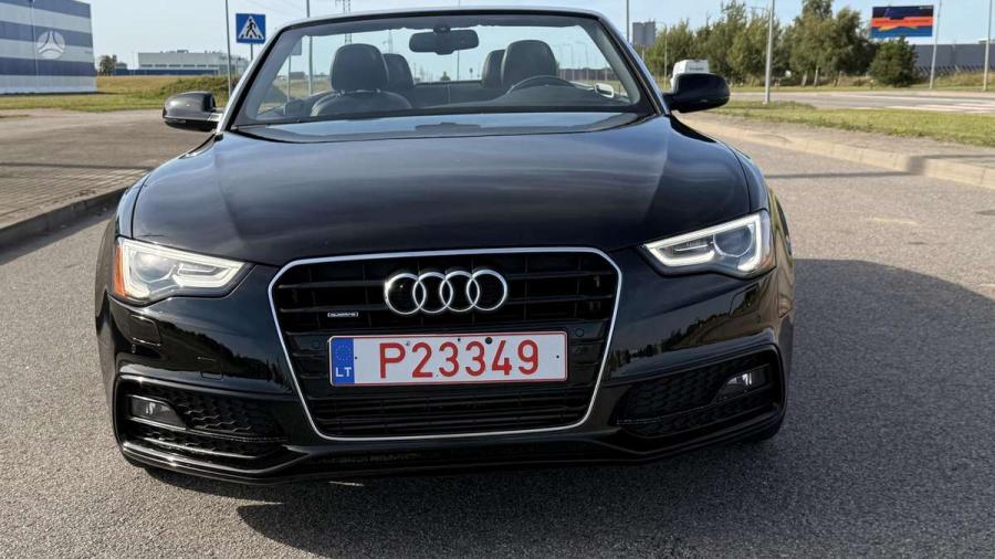 Black Audi A5 2017 in Klaipeda, with an engine capacity of 2.00 L and mileage of 90 thousand km for 16500 €, photo 8 on AUTOMOTO.COM.LV