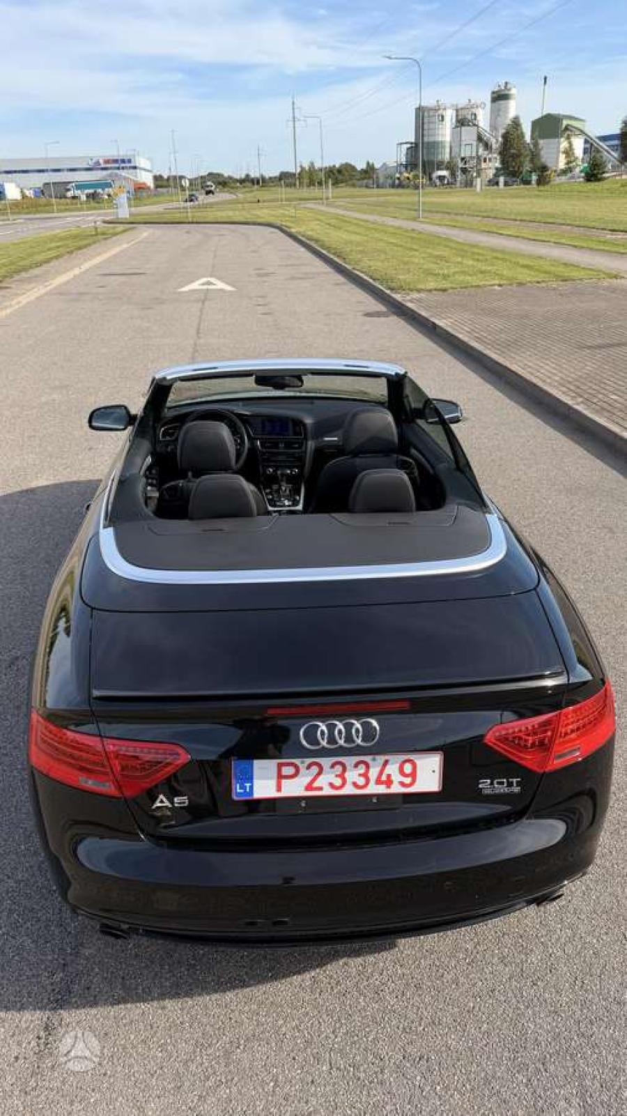 Black Audi A5 2017 in Klaipeda, with an engine capacity of 2.00 L and mileage of 90 thousand km for 16500 €, photo 9 on AUTOMOTO.COM.LV