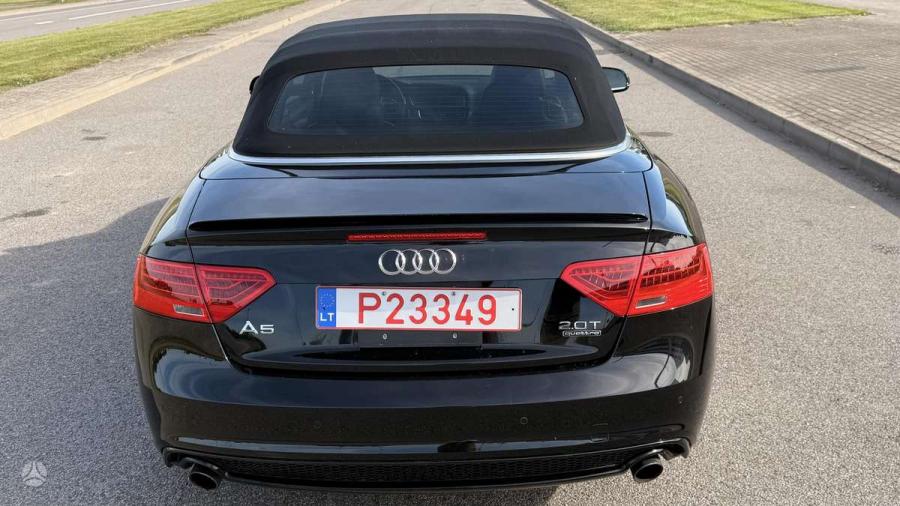 Black Audi A5 2017 in Klaipeda, with an engine capacity of 2.00 L and mileage of 90 thousand km for 16500 €, photo 17 on AUTOMOTO.COM.LV