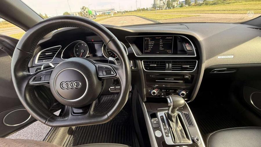 Black Audi A5 2017 in Klaipeda, with an engine capacity of 2.00 L and mileage of 90 thousand km for 16500 €, photo 27 on AUTOMOTO.COM.LV