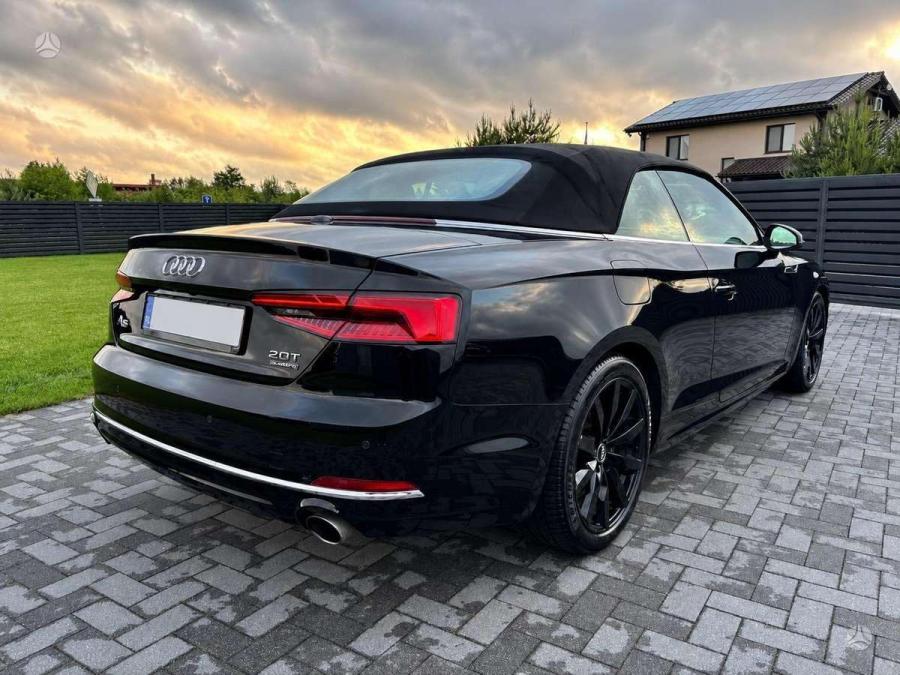 Melns Audi A5 2018 Mažeikiai, ar dzinēja tilpumu 1.98 L un nobraukumu 168 tūkst. km par 17900 €, foto 1 vietnē AUTOMOTO.COM.LV