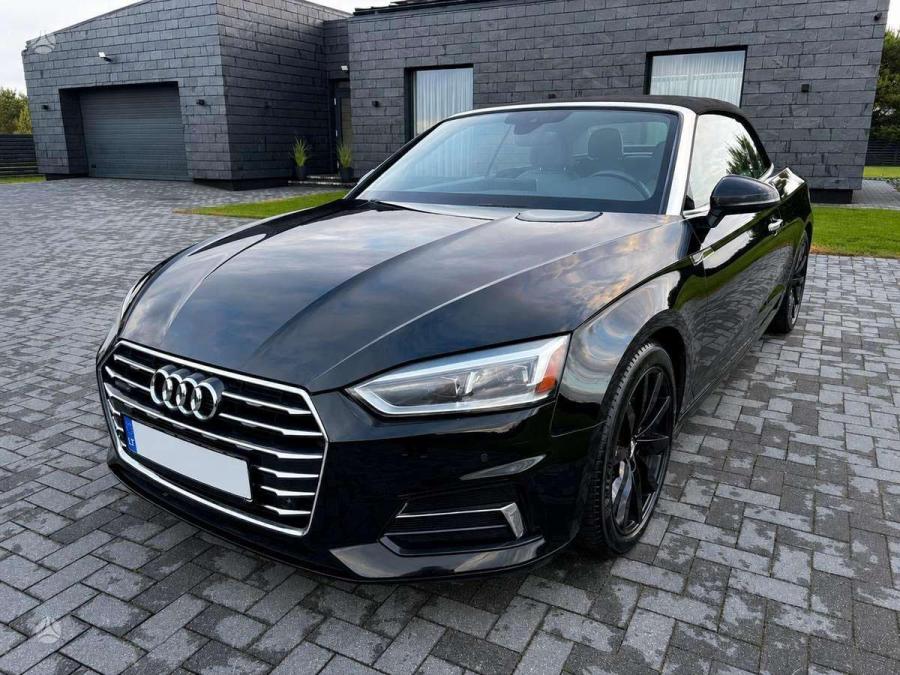 Melns Audi A5 2018 Mažeikiai, ar dzinēja tilpumu 1.98 L un nobraukumu 168 tūkst. km par 17900 €, foto 5 vietnē AUTOMOTO.COM.LV