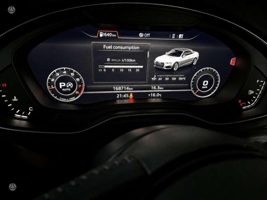 Melns Audi A5 2018 Mažeikiai, ar dzinēja tilpumu 1.98 L un nobraukumu 168 tūkst. km par 17900 €, foto 22 vietnē AUTOMOTO.COM.LV