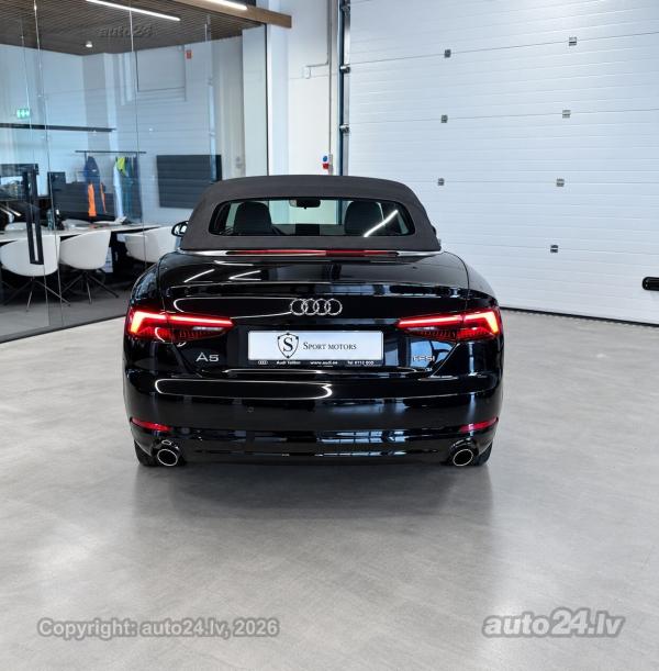 Audi A5 2018 Tallina vietnē Melns Audi A5 2018 Tallina, ar dzinēja tilpumu 2.00 L un nobraukumu 94 tūkst. km par 20900 €, foto 6 vietnē AUTOMOTO.COM.LV