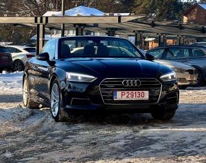 Black Audi A5 2019 in Druskininkai, with an engine capacity of 1.98 L and mileage of 82 thousand km for 25894 €, photo 3 on AUTOMOTO.COM.LV