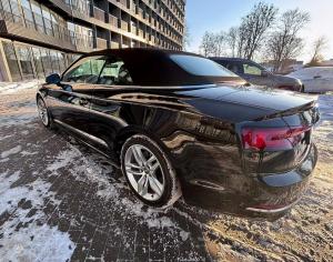 Black Audi A5 2019 in Druskininkai, with an engine capacity of 1.98 L and mileage of 82 thousand km for 25894 €, photo 5 on AUTOMOTO.COM.LV