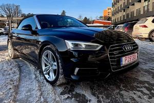Black Audi A5 2019 in Druskininkai, with an engine capacity of 1.98 L and mileage of 82 thousand km for 25894 €, photo 7 on AUTOMOTO.COM.LV
