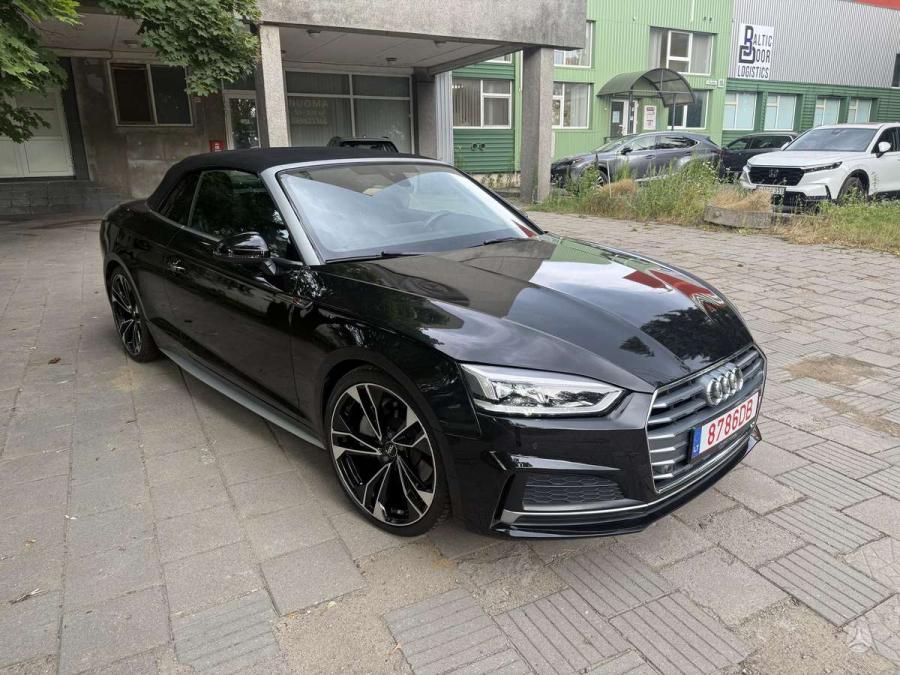 Melns Audi A5 2019 Viļņa, ar dzinēja tilpumu 0.00 L un nobraukumu 28 tūkst. km par 24000 €, foto 1 vietnē AUTOMOTO.COM.LV