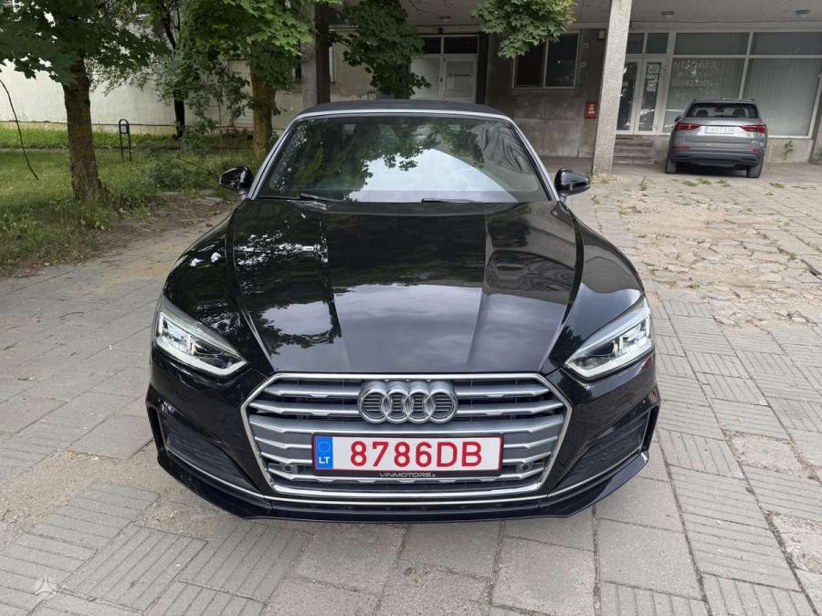 Melns Audi A5 2019 Viļņa, ar dzinēja tilpumu 0.00 L un nobraukumu 28 tūkst. km par 24000 €, foto 3 vietnē AUTOMOTO.COM.LV
