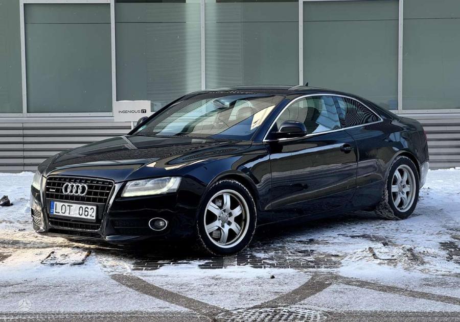 Melns Audi A5 2007 Viļņa, ar dzinēja tilpumu 2.97 L un nobraukumu 340 tūkst. km par 3500 €, foto 2 vietnē AUTOMOTO.COM.LV