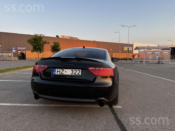 Черный Ауди А5 2007 в Рига, объемом двигателя 3.00 л и пробегом 335 тыс. км за 6999 €, фото 4 на AUTOMOTO.COM.LV