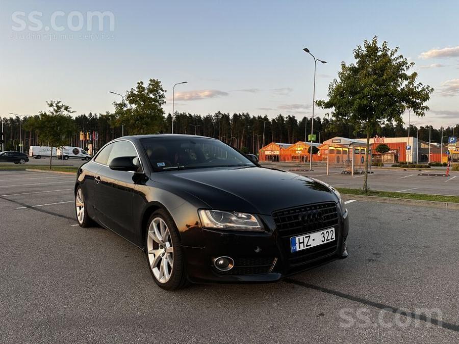 Black Audi A5 2007 in Riga, with an engine capacity of 3.00 L and mileage of 335 thousand km for 6999 €, photo 7 on AUTOMOTO.COM.LV