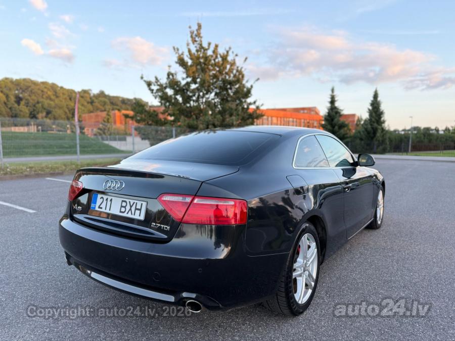 Melns Audi A5 2007 Tallina, ar dzinēja tilpumu 2.70 L un nobraukumu 355 tūkst. km par 3500 €, foto 9 vietnē AUTOMOTO.COM.LV