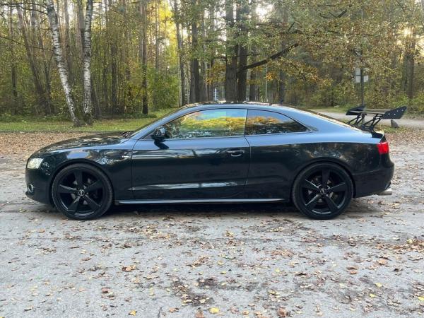 Black Audi A5 2007 in Riga, with an engine capacity of 3.00 L and mileage of 0 thousand km for 6999 €, photo 3 on AUTOMOTO.COM.LV