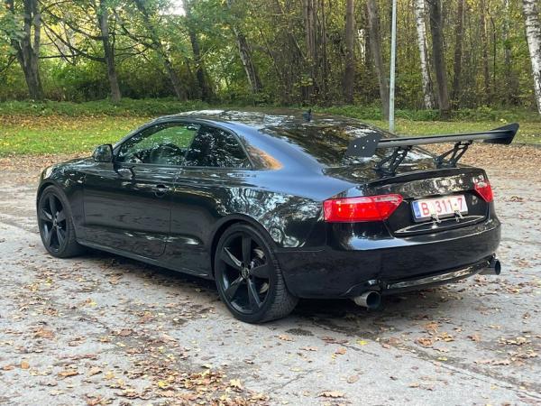 Black Audi A5 2007 in Riga, with an engine capacity of 3.00 L and mileage of 0 thousand km for 6999 €, photo 4 on AUTOMOTO.COM.LV