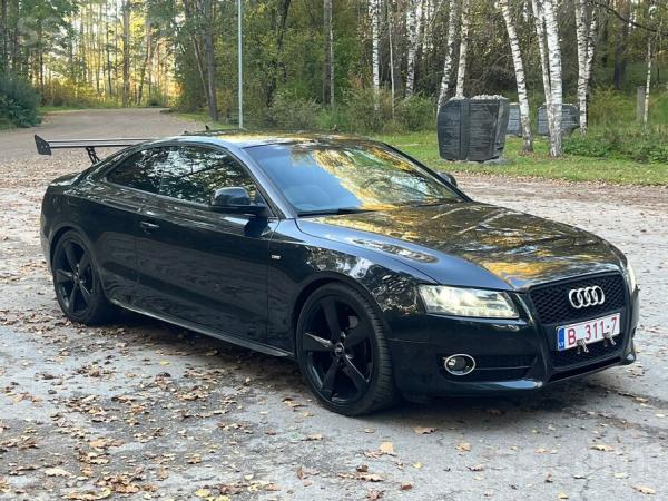 Black Audi A5 2007 in Riga, with an engine capacity of 3.00 L and mileage of 0 thousand km for 6999 €, photo 8 on AUTOMOTO.COM.LV