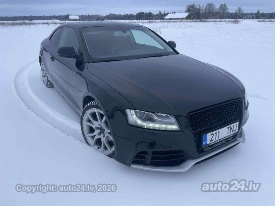 Black Audi A5 2008 in Tallinn, with an engine capacity of 3.00 L and mileage of 0 thousand km for 7500 €, photo 1 on AUTOMOTO.COM.LV