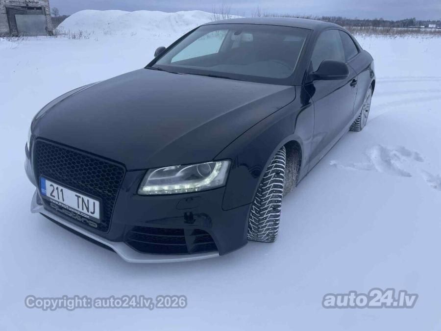 Black Audi A5 2008 in Tallinn, with an engine capacity of 3.00 L and mileage of 0 thousand km for 7500 €, photo 5 on AUTOMOTO.COM.LV