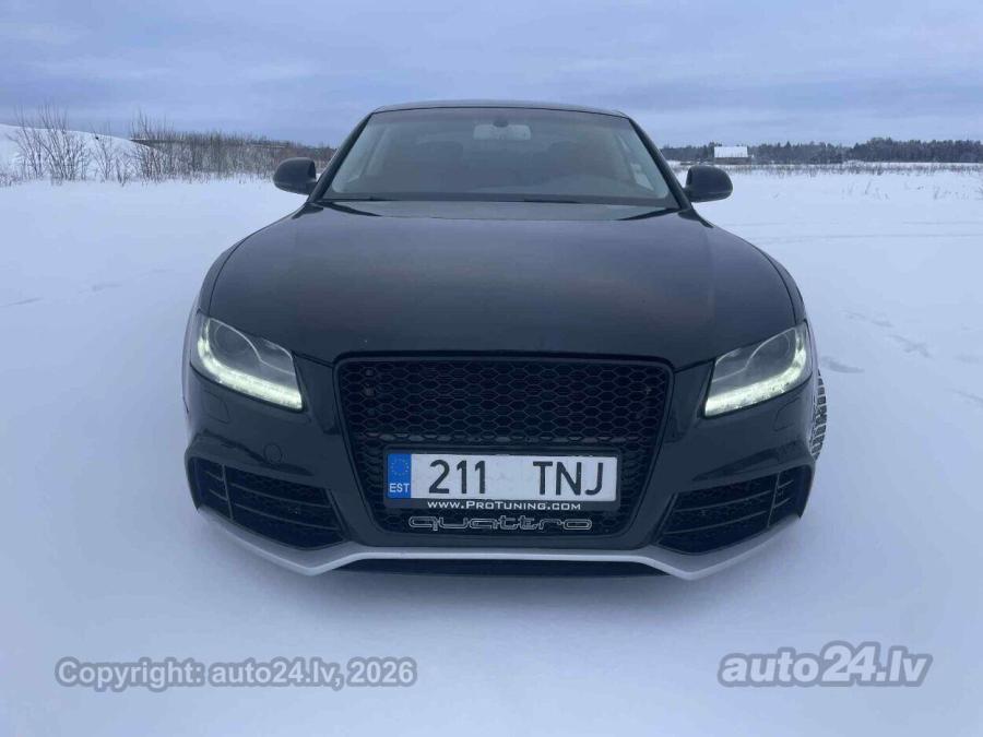Black Audi A5 2008 in Tallinn, with an engine capacity of 3.00 L and mileage of 0 thousand km for 7500 €, photo 6 on AUTOMOTO.COM.LV