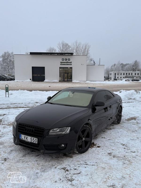 Black Audi A5 2008 in Kelme, with an engine capacity of 2.70 L and mileage of 265 thousand km for 6900 €, photo 1 on AUTOMOTO.COM.LV