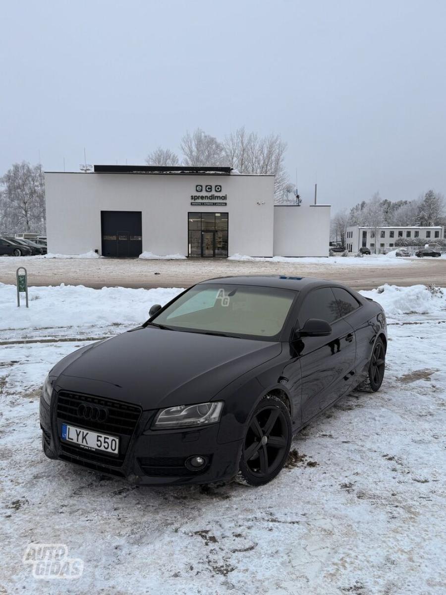 Black Audi A5 2008 in Kelme, with an engine capacity of 2.70 L and mileage of 265 thousand km for 6900 €, photo 1 on AUTOMOTO.COM.LV