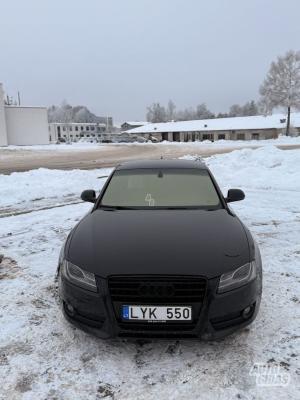 Black Audi A5 2008 in Kelme, with an engine capacity of 2.70 L and mileage of 265 thousand km for 6900 €, photo 3 on AUTOMOTO.COM.LV