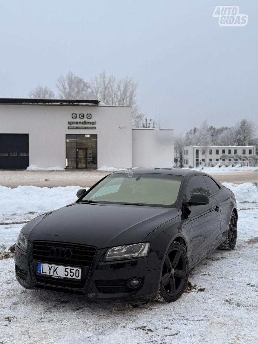 Black Audi A5 2008 in Kelme, with an engine capacity of 2.70 L and mileage of 265 thousand km for 6900 €, photo 4 on AUTOMOTO.COM.LV