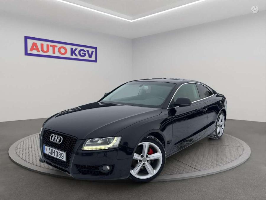 Melns Audi A5 2008 Kauņa, ar dzinēja tilpumu 2.70 L un nobraukumu 287 tūkst. km par 6799 €, foto 1 vietnē AUTOMOTO.COM.LV