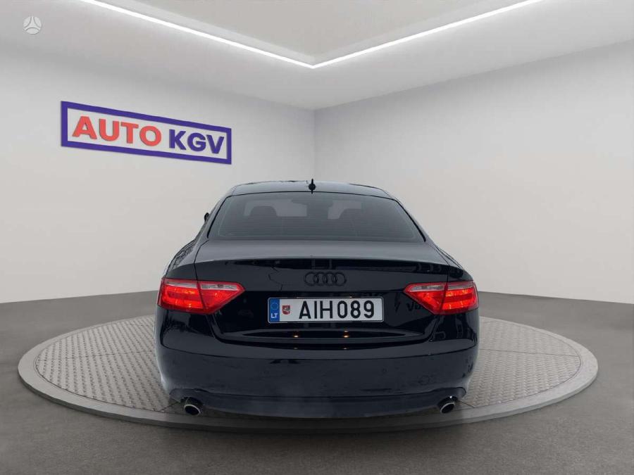 Melns Audi A5 2008 Kauņa, ar dzinēja tilpumu 2.70 L un nobraukumu 287 tūkst. km par 6799 €, foto 5 vietnē AUTOMOTO.COM.LV