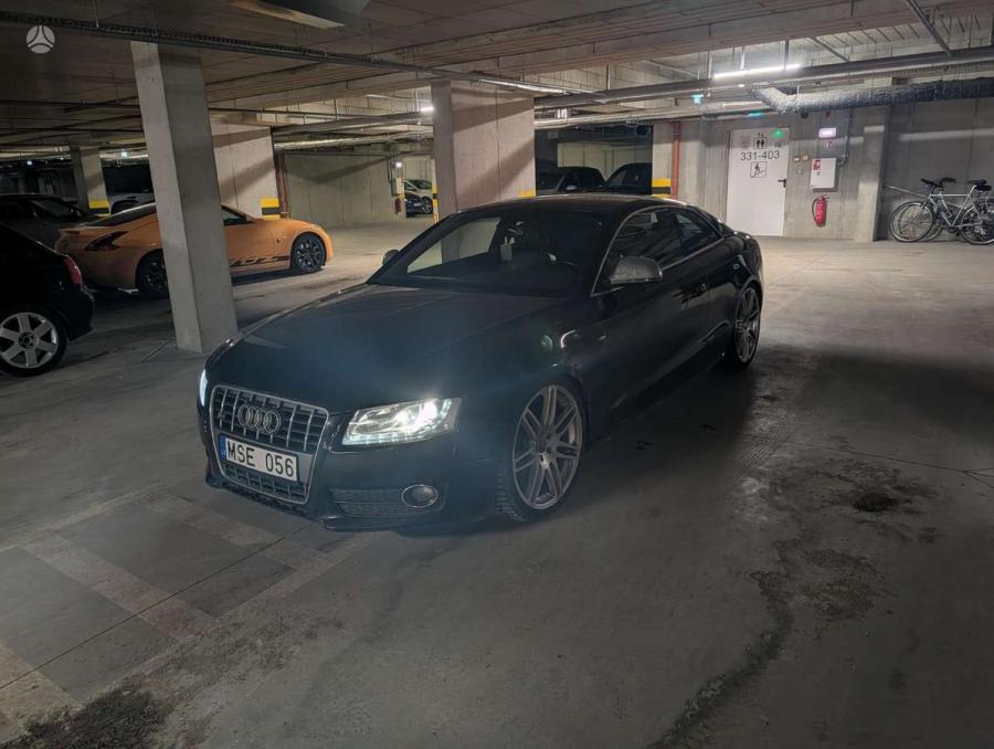 Melns Audi A5 2008 Viļņa, ar dzinēja tilpumu 2.70 L un nobraukumu 224 tūkst. km par 6600 €, foto 3 vietnē AUTOMOTO.COM.LV