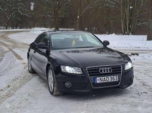 Black Audi A5 2008 in Kaunas, with an engine capacity of 2.70 L and mileage of 348 thousand km for 4300 €, photo 4 on AUTOMOTO.COM.LV