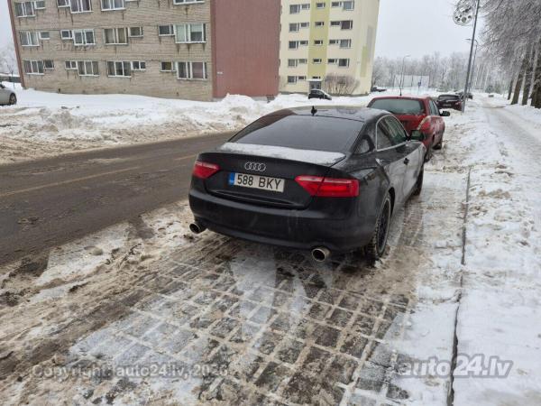 Black Audi A5 2008 in Tallinn, with an engine capacity of 2.70 L and mileage of 363 thousand km for 5500 €, photo 3 on AUTOMOTO.COM.LV