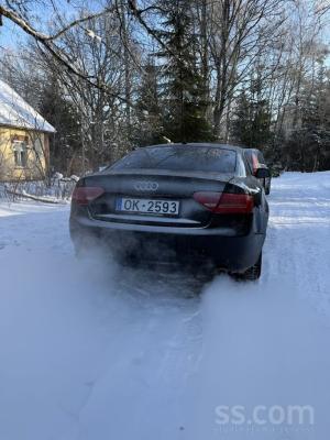 Black Audi A5 2008 in Cesis, with an engine capacity of 3.00 L and mileage of 398 thousand km for 6200 €, photo 3 on AUTOMOTO.COM.LV