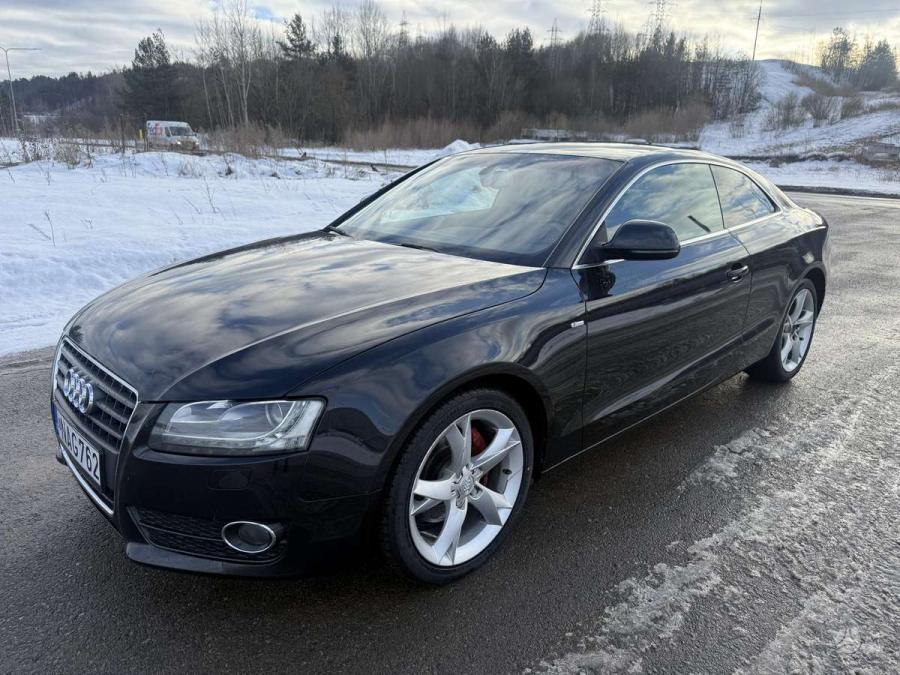 Black Audi A5 2008 in Vilnius, with an engine capacity of 2.70 L and mileage of 292 thousand km for 5200 €, photo 3 on AUTOMOTO.COM.LV