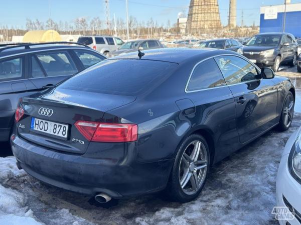 Melns Audi A5 2008 Kauņa, ar dzinēja tilpumu 2.70 L un nobraukumu 350 tūkst. km par 3000 €, foto 4 vietnē AUTOMOTO.COM.LV