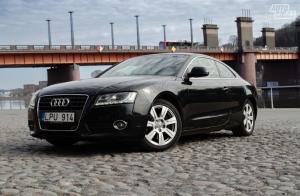 Black Audi A5 2008 in Jonava, with an engine capacity of 2.70 L and mileage of 310 thousand km for 5300 €, photo 2 on AUTOMOTO.COM.LV