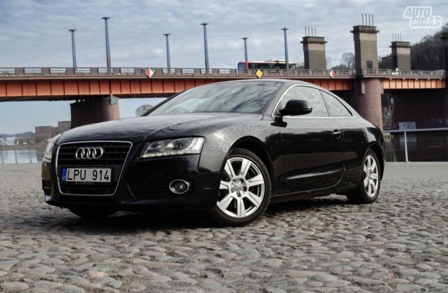 Black Audi A5 2008 in Jonava, with an engine capacity of 2.70 L and mileage of 310 thousand km for 5300 €, photo 2 on AUTOMOTO.COM.LV