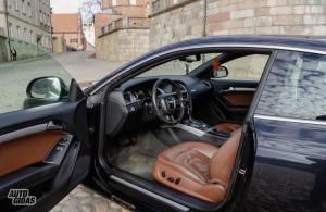 Black Audi A5 2008 in Jonava, with an engine capacity of 2.70 L and mileage of 310 thousand km for 5300 €, photo 14 on AUTOMOTO.COM.LV