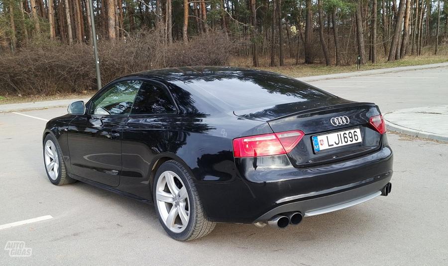 Black Audi A5 2008 in Kaunas, with an engine capacity of 2.70 L and mileage of 354 thousand km for 4999 €, photo 12 on AUTOMOTO.COM.LV
