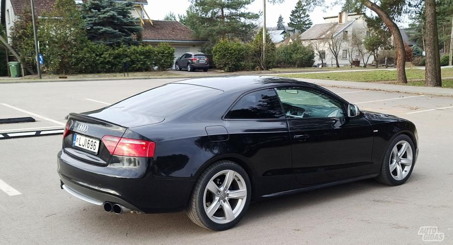 Black Audi A5 2008 in Kaunas, with an engine capacity of 2.70 L and mileage of 354 thousand km for 4999 €, photo 17 on AUTOMOTO.COM.LV