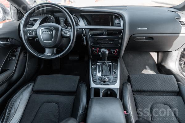 Melns Audi A5 2008 Rīga, ar dzinēja tilpumu 2.70 L un nobraukumu 269 tūkst. km par 5650 €, foto 5 vietnē AUTOMOTO.COM.LV