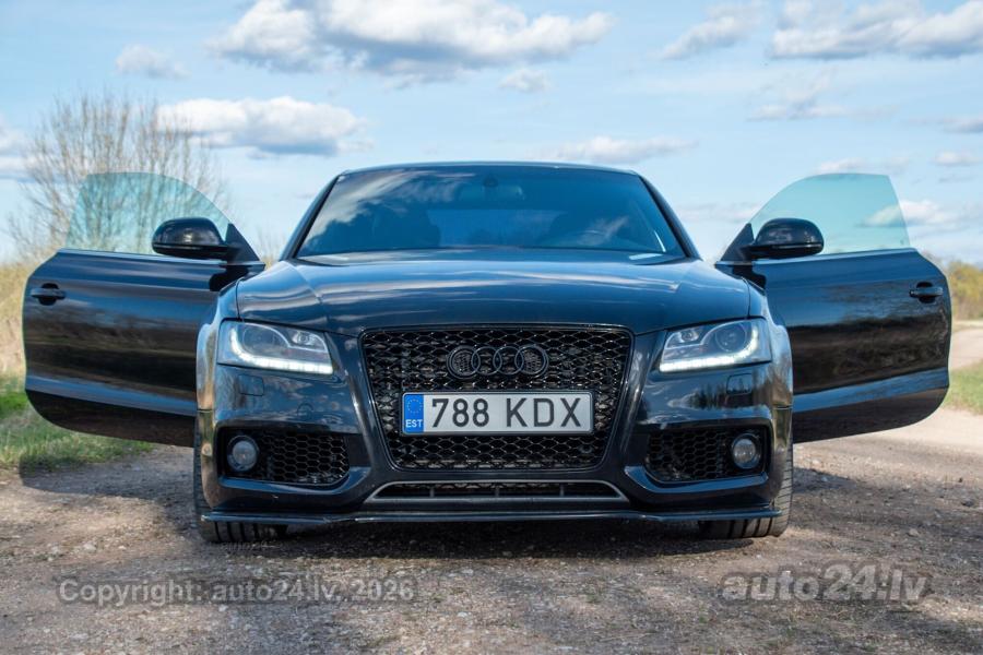 Melns Audi A5 2008 Tallina, ar dzinēja tilpumu 3.00 L un nobraukumu 253 tūkst. km par 8500 €, foto 3 vietnē AUTOMOTO.COM.LV